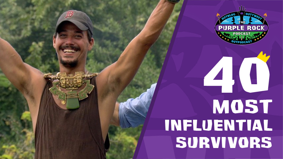The 40 Most Influential Survivors: Boston Rob Mariano – The Purple Rock ...
